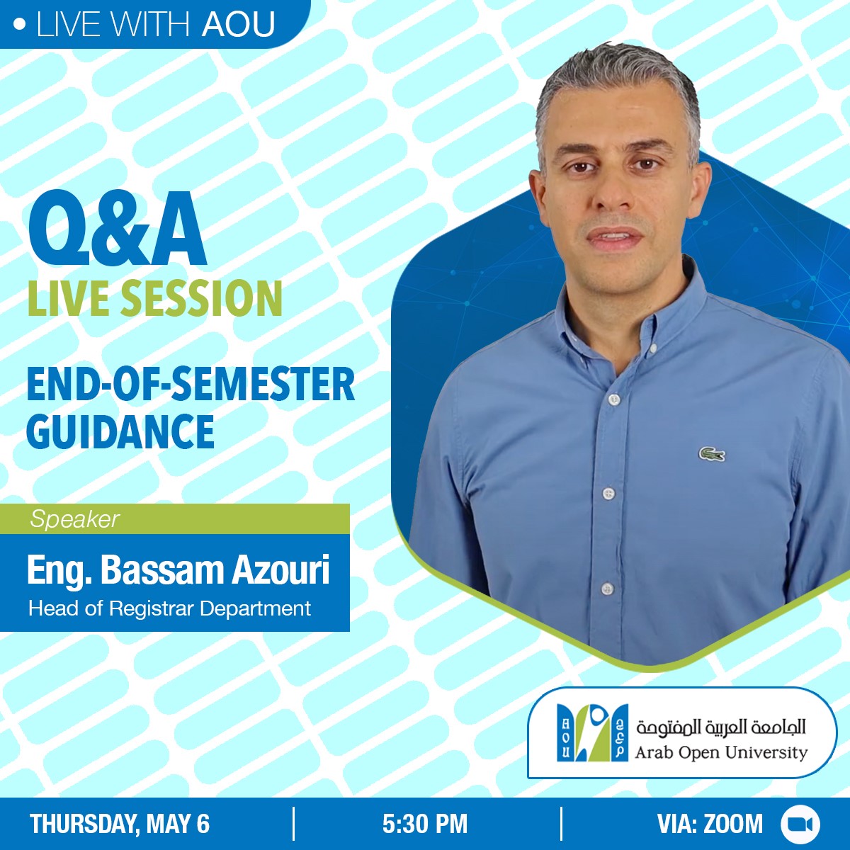 Don't miss Thursday's 퐐&퐀 퐋퐢퐯퐞 퐒퐞퐬퐬퐢퐨퐧.